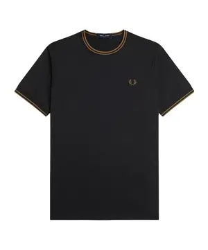 Fred Perry Soft Cotton Tshirt - Black