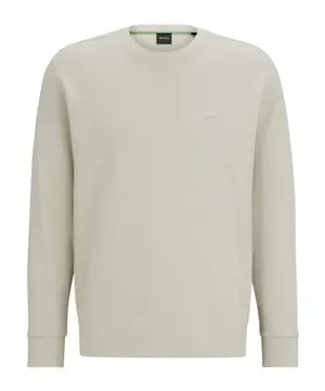 Hugo Boss Light Beige Crewneck Sweatshirt - White