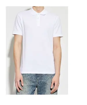Balmain Logo Detailed Short Sleeved Polo Shirt