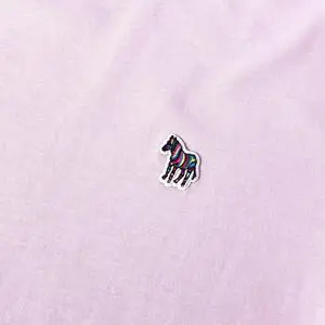 Paul Smith Regular Fit Zebra Crew-neck T-shirt - Pink