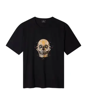 Paul Smith Crewneck Shortsleeve Tee - Black