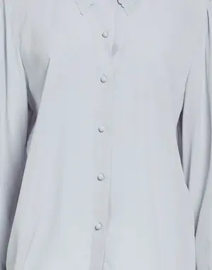 Chloé Embroidered Solid-color Shir