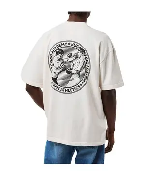 Hugo Boss Offwhite Crewneck Shortsleeve Tee