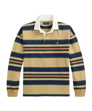 Polo Ralph Lauren Striped Long-sleeved Polo Shirt - No