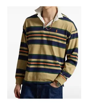 Polo Ralph Lauren Striped Long-sleeved Polo Shirt