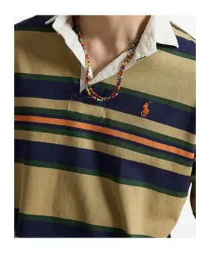 Polo Ralph Lauren Striped Long-sleeved Polo Shirt