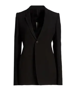 Rick Owens Single-breasted Wool Blazer