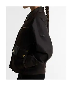 Barbour Collar Cropped Jacket