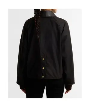 Barbour Collar Cropped Jacket