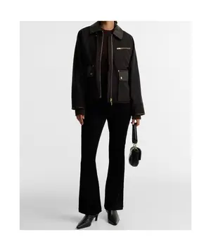 Barbour Collar Cropped Jacket