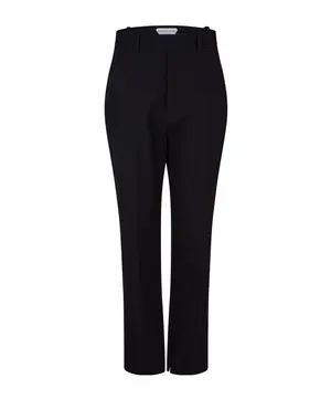 Bottega Veneta Minimalist Straightleg Trousers - Black