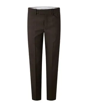 Bottega Veneta Minimalist Straightleg Trousers - Black