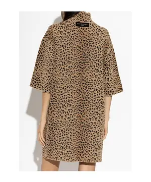 Givenchy Leopard Jacquard Mini Dress