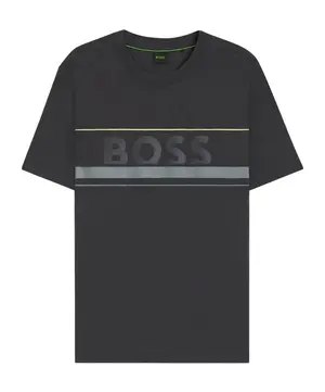 Hugo Boss Logo Striped T-shirt