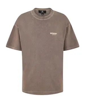 REPRESENT Oversized Fit T-shirt - Gray