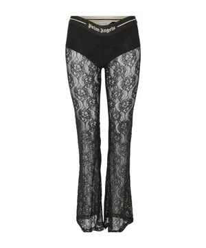 Palm Angels Fullflorallace Flare Trousers