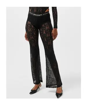 Palm Angels Fullflorallace Flare Trousers