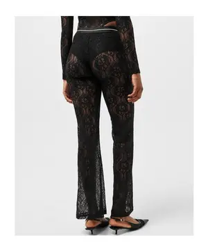 Palm Angels Fullflorallace Flare Trousers