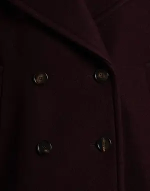Chloé Double-breasted Felt Coat