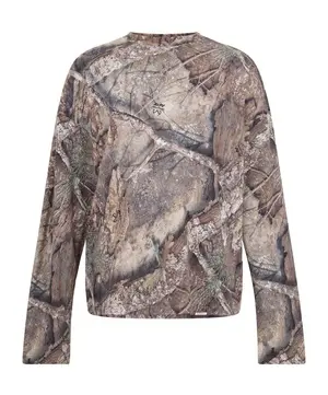 REPRESENT Camouflage Longsleeve Top