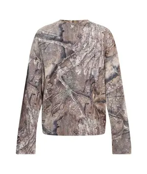 REPRESENT Camouflage Longsleeve Top