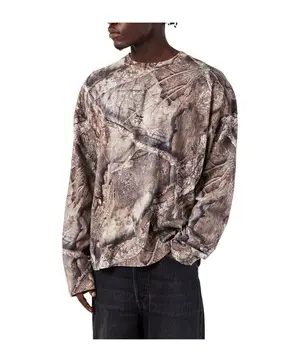 REPRESENT Camouflage Longsleeve Top