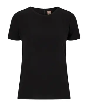 Hugo Boss Crewneck Shortsleeve Top - Black