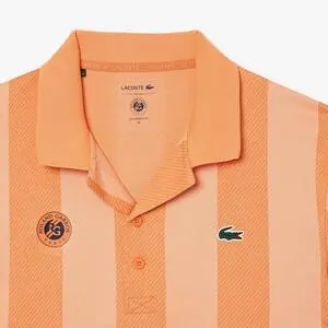 Lacoste Verticalstripe Shortsleeve Polo Shirt