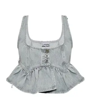 GANNI Sleeveless Vest