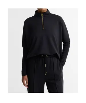 Barbour Half-zip Stand Collar Sweatshirt