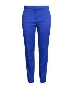 Max Mara Plain Colour Casual Trousers - Blue