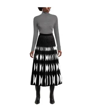 Sportmax Long Sleeve Wool Turtleneck