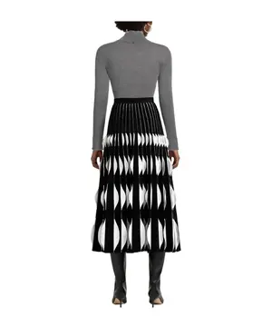 Sportmax Long Sleeve Wool Turtleneck