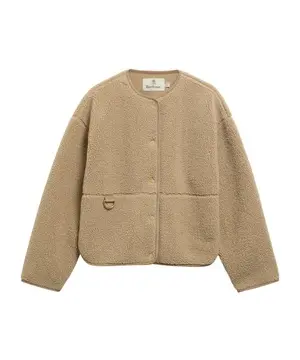 Barbour Collarless Fleece Jacket