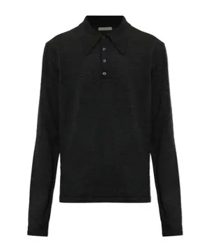 LEMAIRE Long-sleeve Polo Shirt