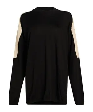 Rick Owens Plain Colour Jumpers - Black