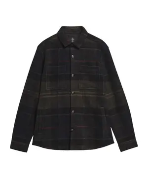 Barbour Plaid Overshirt Jacket