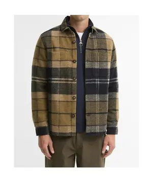 Barbour Plaid Overshirt Jacket