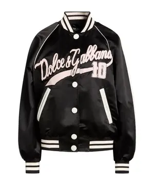 Dolce & Gabbana Appliquéd Varsity Jacket