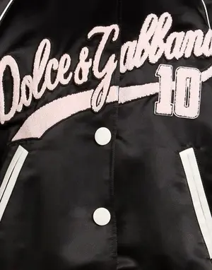 Dolce & Gabbana Appliquéd Varsity Jacket