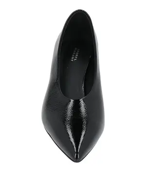 Isabel Marant Étoile Patent Leather Kitten Heel Pumps - Black
