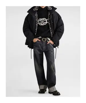 Dolce & Gabbana Quilted Cotton Padded Jacket