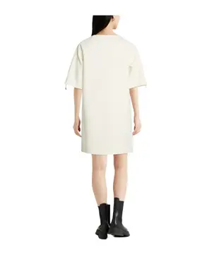 MAXCO. Basic Color T-shirt Dress