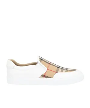 Burberry Slip-on Sneakers With Signature Print - No