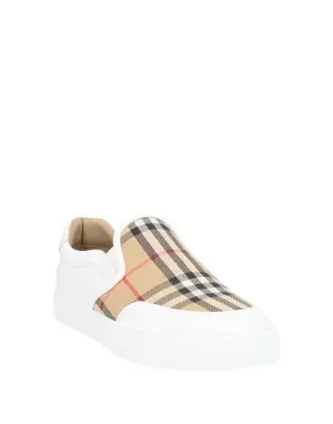Burberry Slip-on Sneakers With Signature Print - No