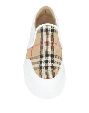 Burberry Slip-on Sneakers With Signature Print - No
