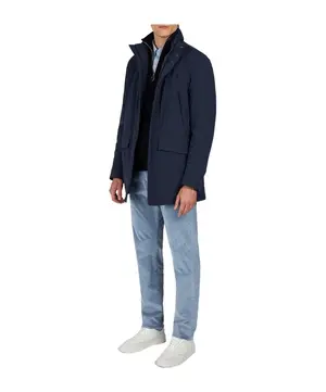 Paul & Shark Half-zip Stand Collar Knit Sweater