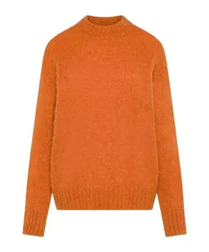 Seventy Mockneck Sweater - Orange