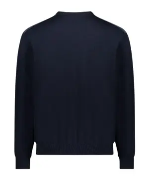 Paul & Shark Navy Crewneck Knit Sweater
