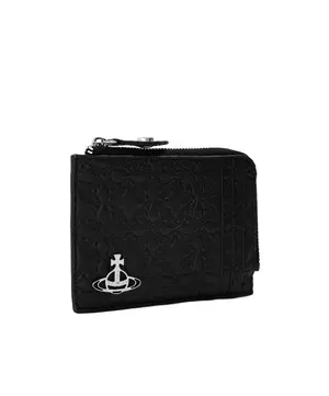 VIVIENNE WESTWOOD Embossed Zipped Card Holder